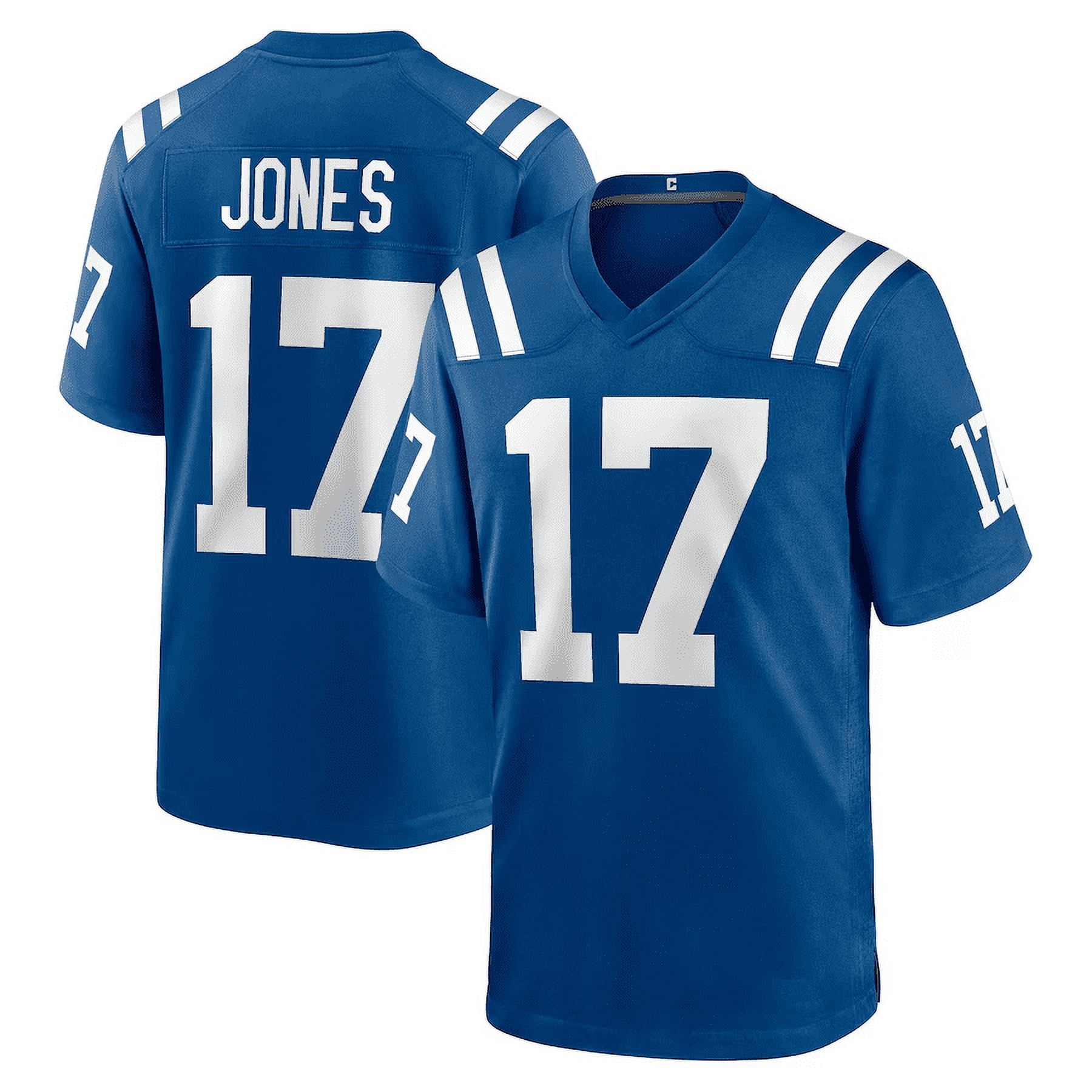 Colts Football Shirt Daniel Jones#17 Team Name Number Fans Gift Adult ...