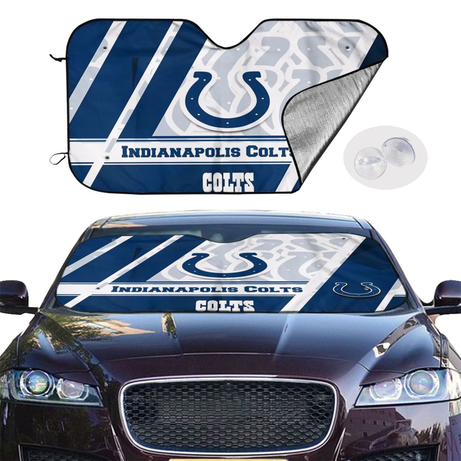 Colts Football Team Car Glass Visor, Protect Car from Sun and Heat ...