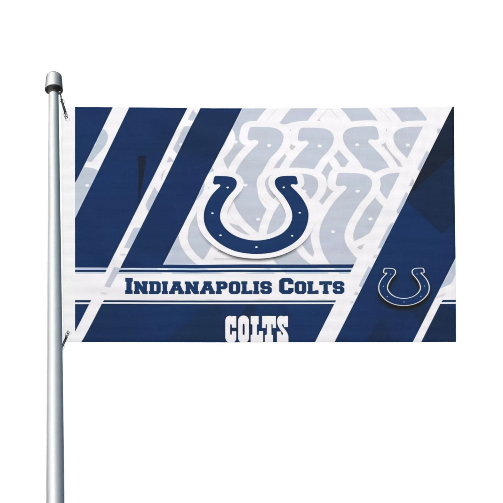 Colts Football Team Double Sided Flag 3x5ft Garden Courtyard Decorative ...
