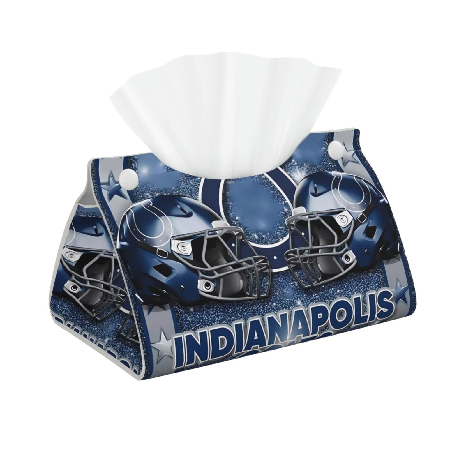 Colts Large Tissue Box Cover Rectangular Plus Size Tissue Box Holder ...