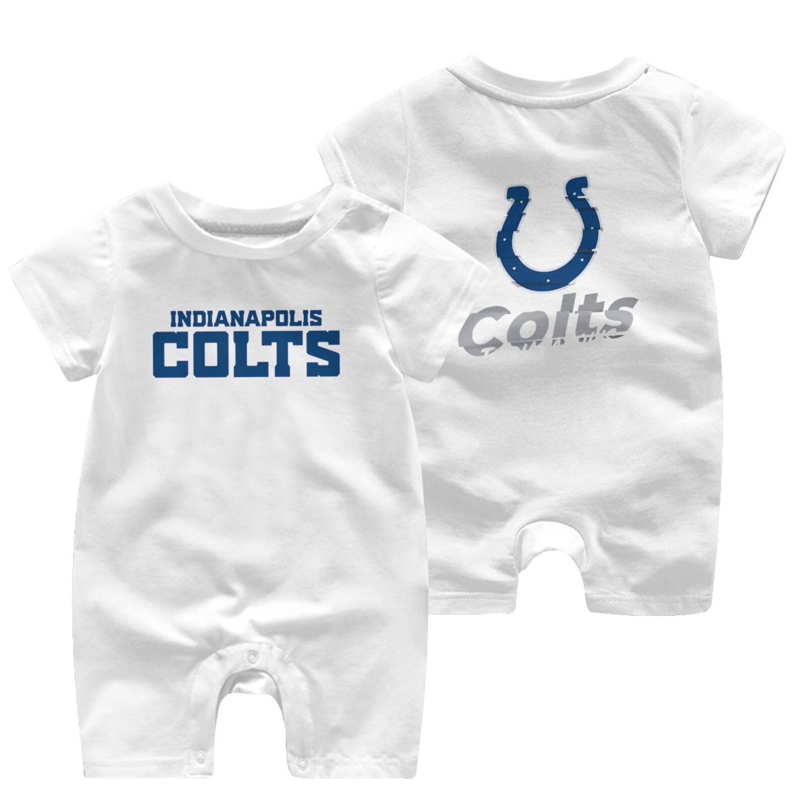 Colts Newborn Infant Short Sleeve One-Piece Bodysuits Baby Clothes 0-2t ...