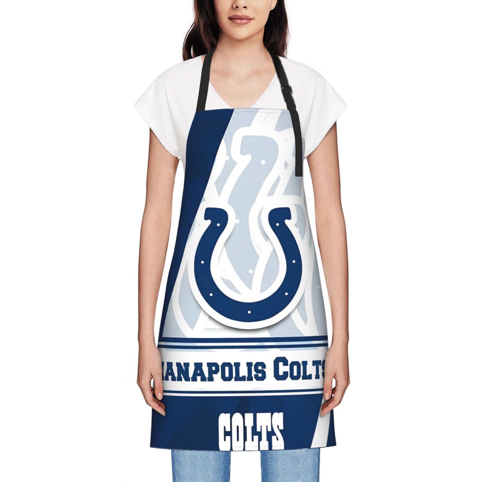 Colts Waterproof Apron For Women Football Team Logo Womens Aprons ...