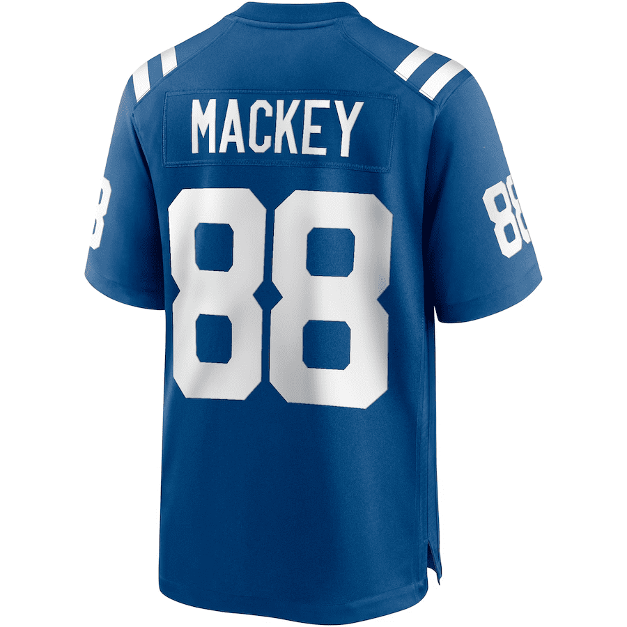Coltss Men's Home Limited John Mackey #88 Fans short sleeve Game Jersey World Series 2024 Shirt ...