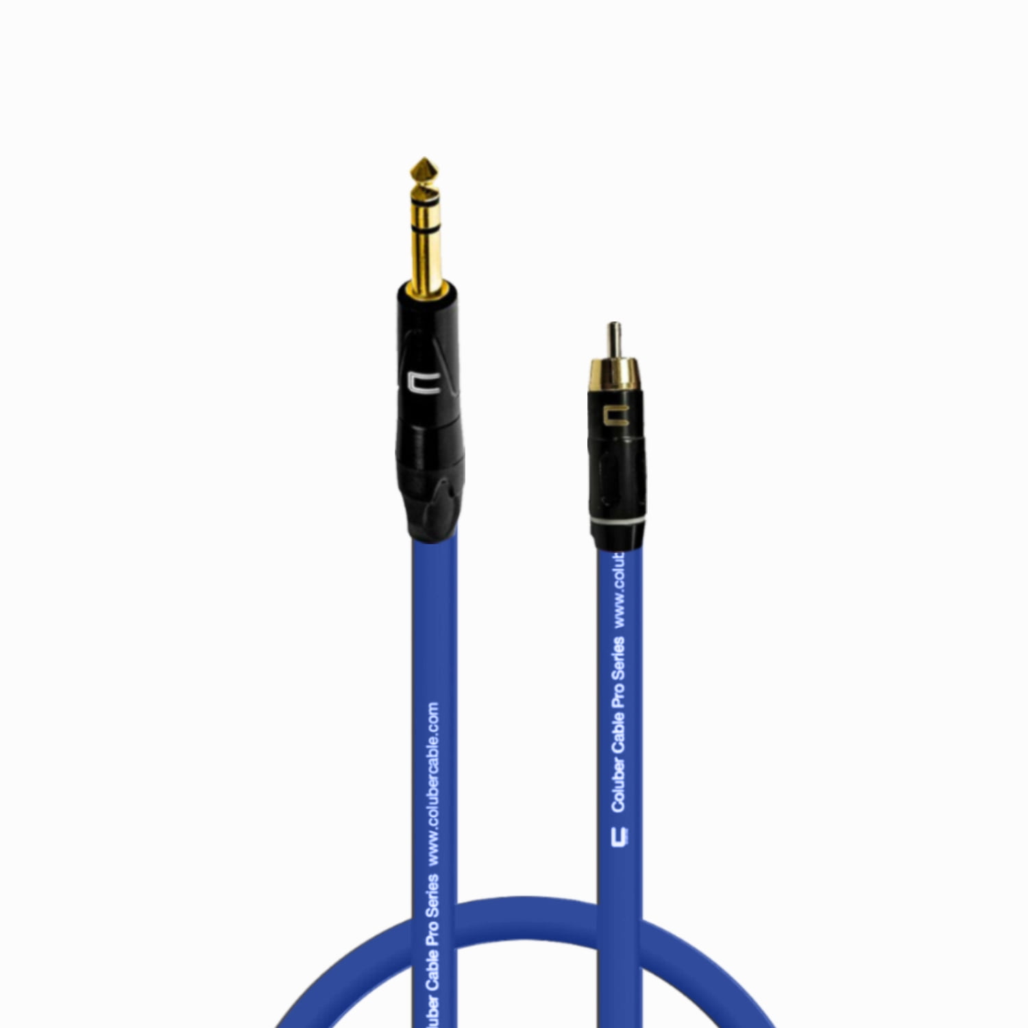 Coluber Cable Balanced 1/4" TRS Male - RCA Male - Pro 3-Pin Audio ...