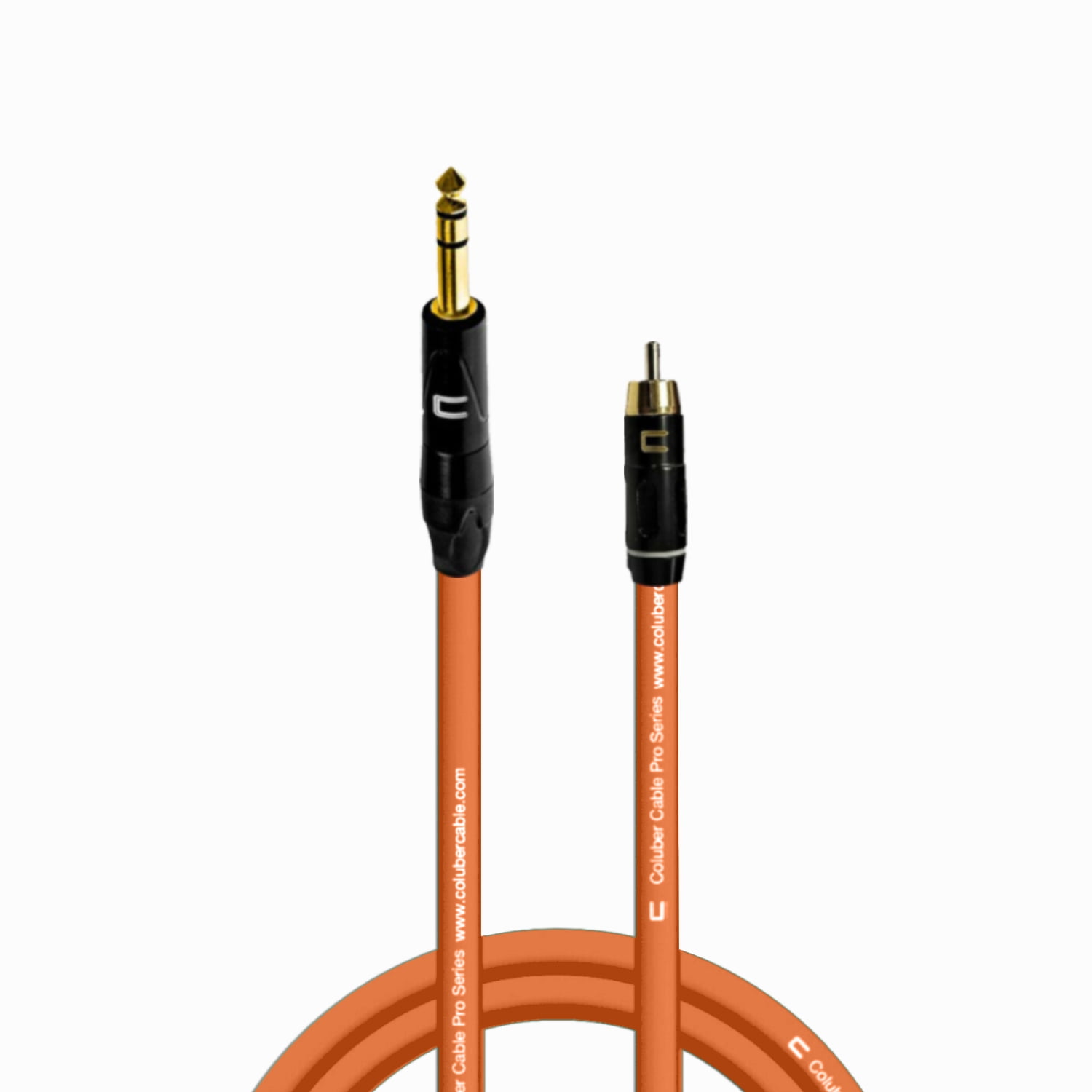Coluber Cable Balanced 1/4" TRS Male - RCA Male - Pro 3-Pin Audio ...