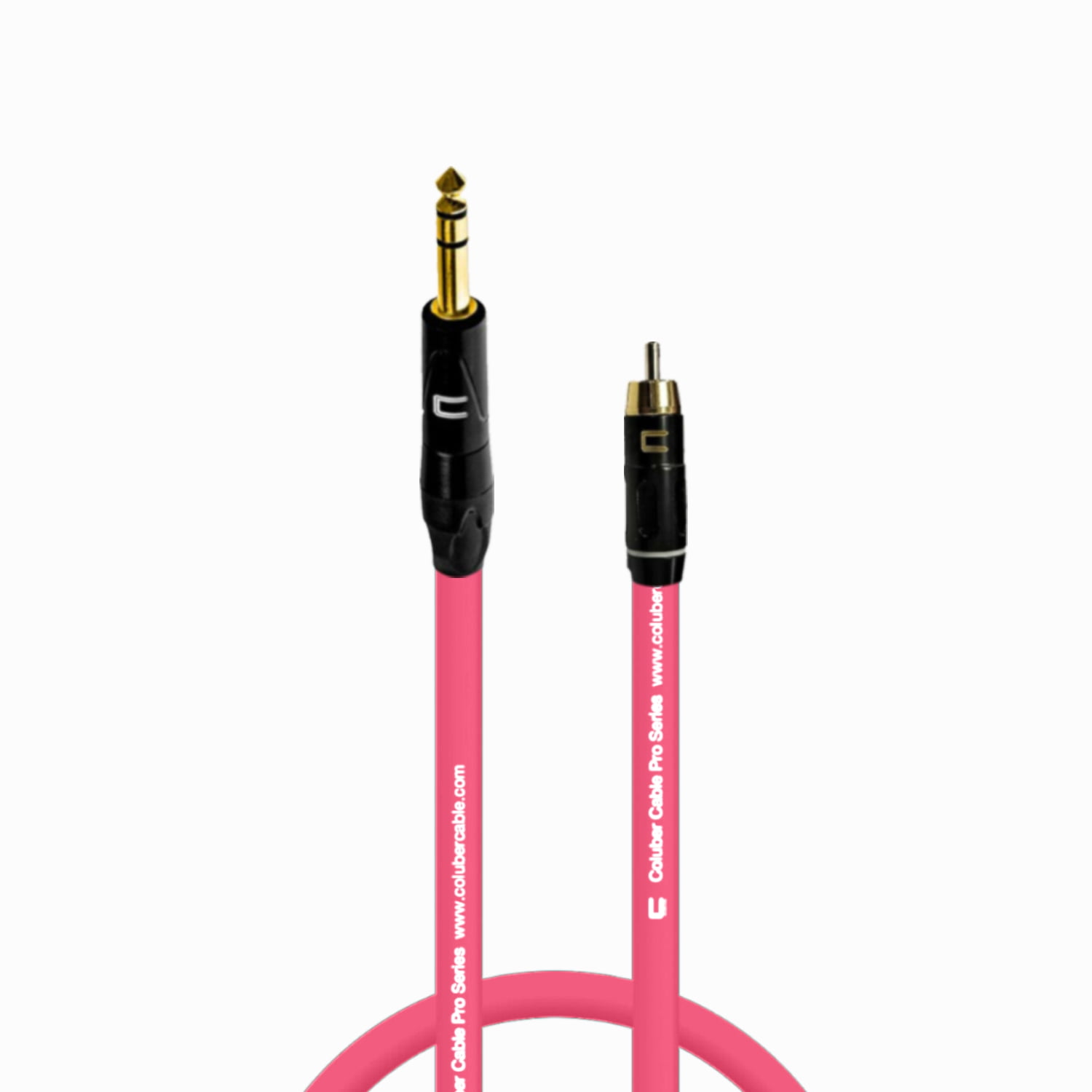 Coluber Cable Balanced 1/4" TRS Male - RCA Male - Pro 3-Pin Audio ...