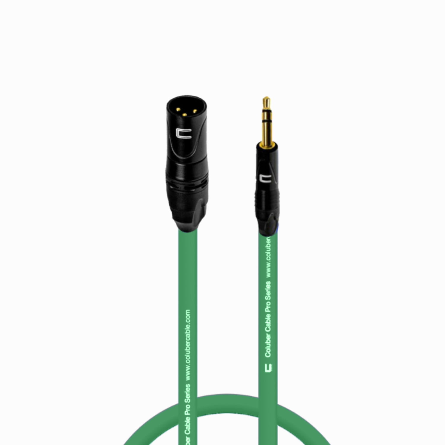 Coluber Cable - Balanced XLR Cable Male to 3.5mm TRS Pro Audio ...