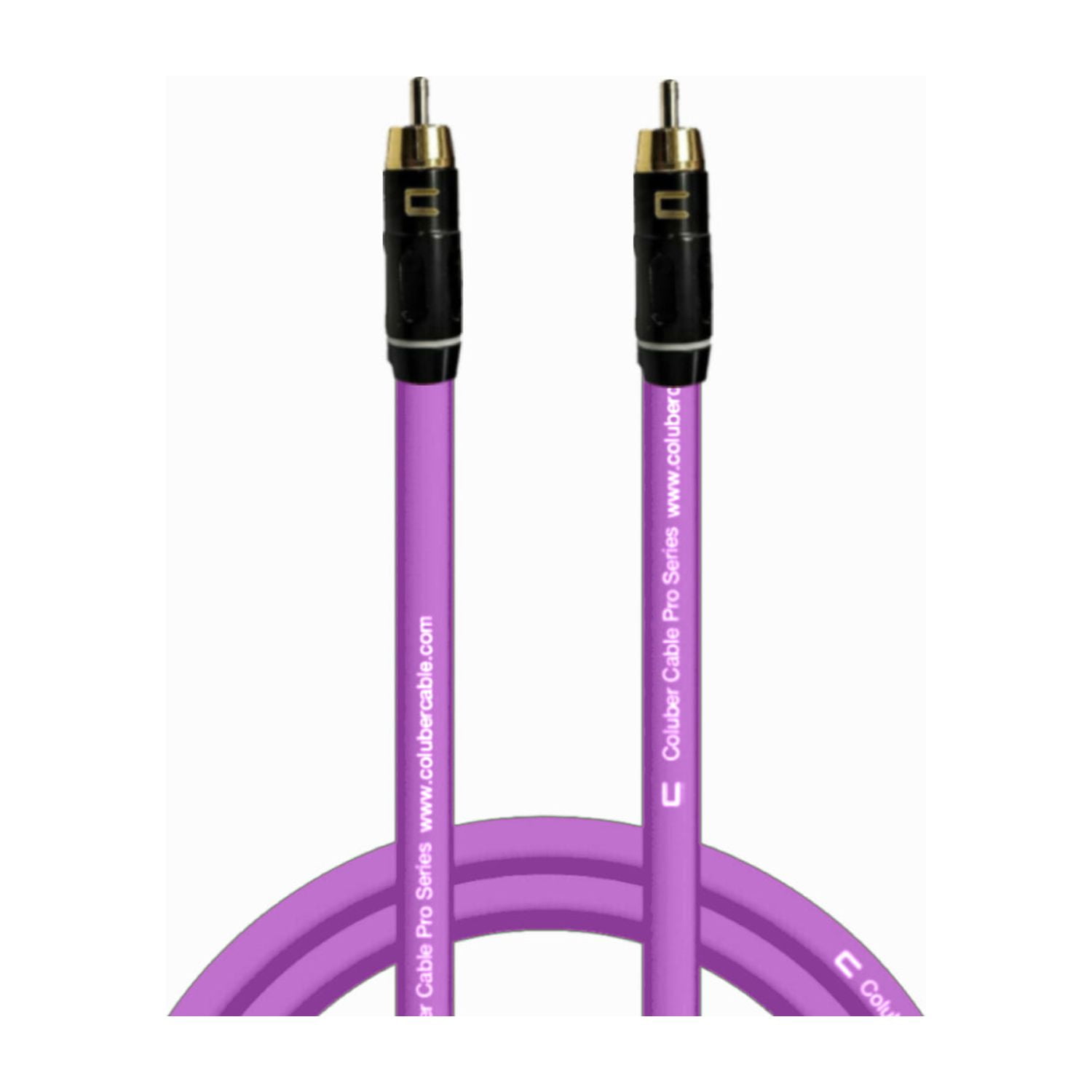 Coluber Cable RCA Male to RCA Male Pro Audio Interface or Music Mixer ...