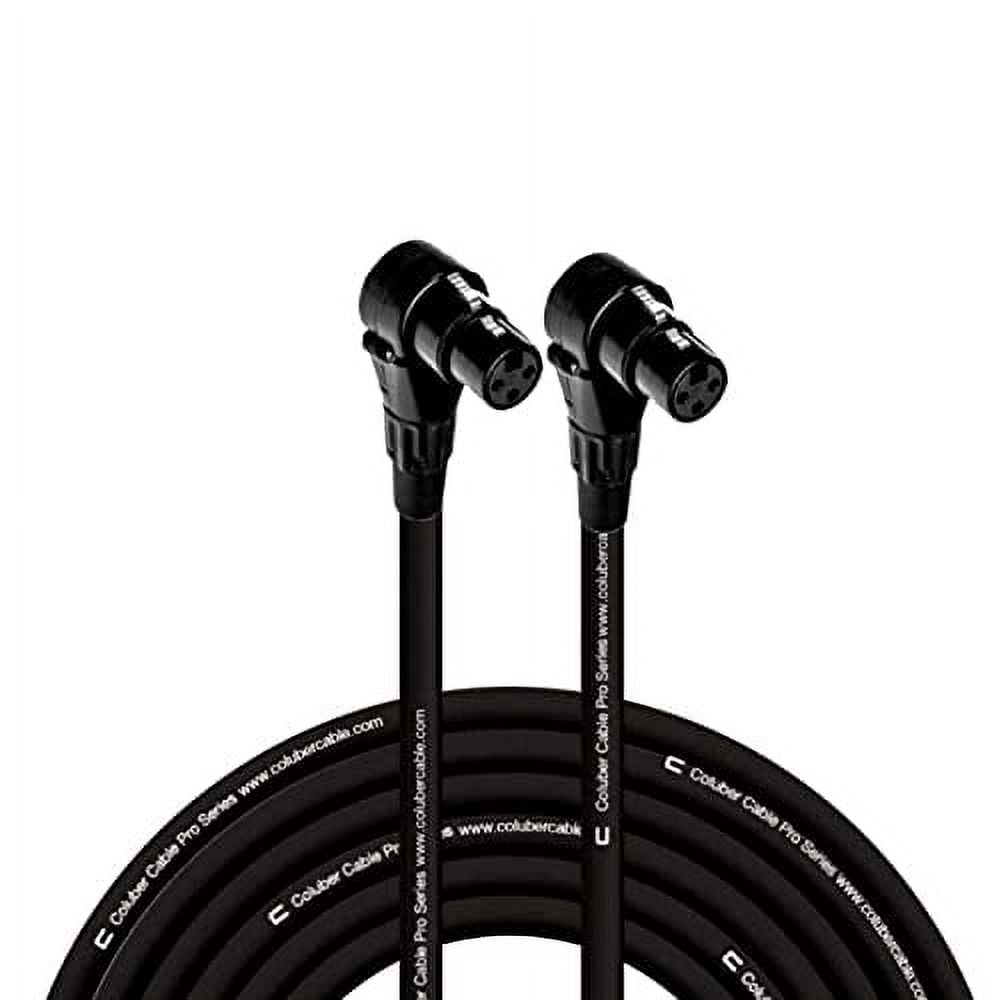 Coluber Cable - Right Angle XLR Female to Right Angle XLR Cable Female ...