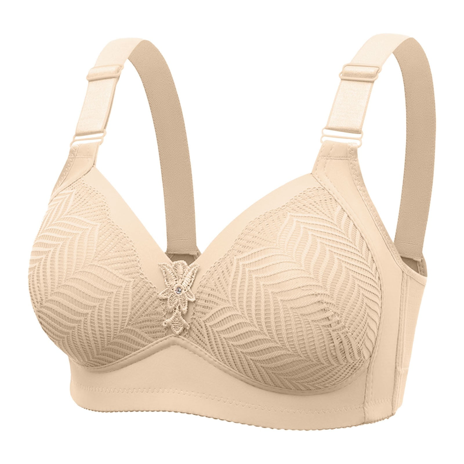 Coluckor Front Closure Back Smoothing Bra Deep Cup Bras Full Back ...