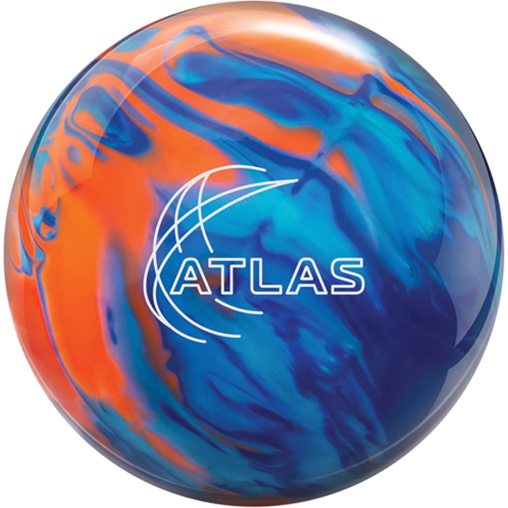 Columbia 300 Atlas Hybrid Bowling Ball - Sky Blue/Orange/Dark Blue ...