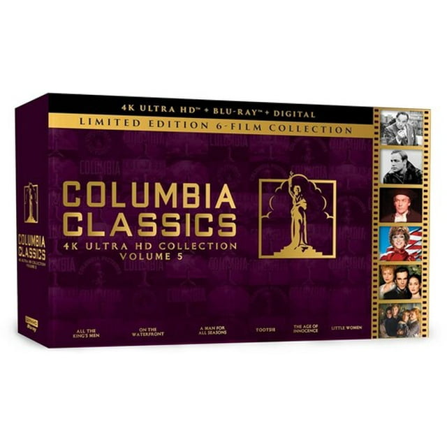 Columbia Classics, Vol. 5 (4K Ultra HD + Blu-ray + Digital Copy), Sony ...