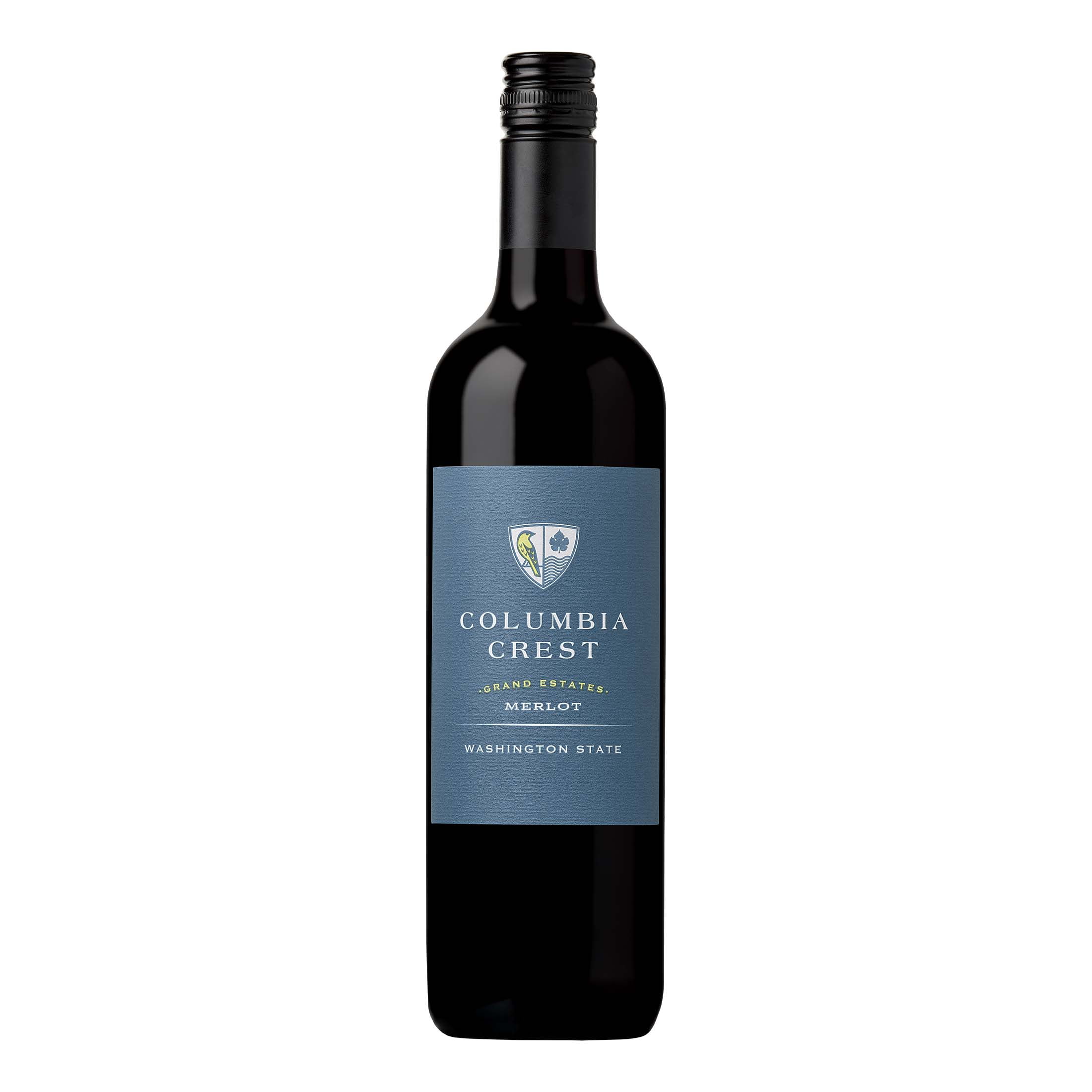 Columbia Crest Grand Estates Merlot Washington Red Wine, 750 ml Bottle ...