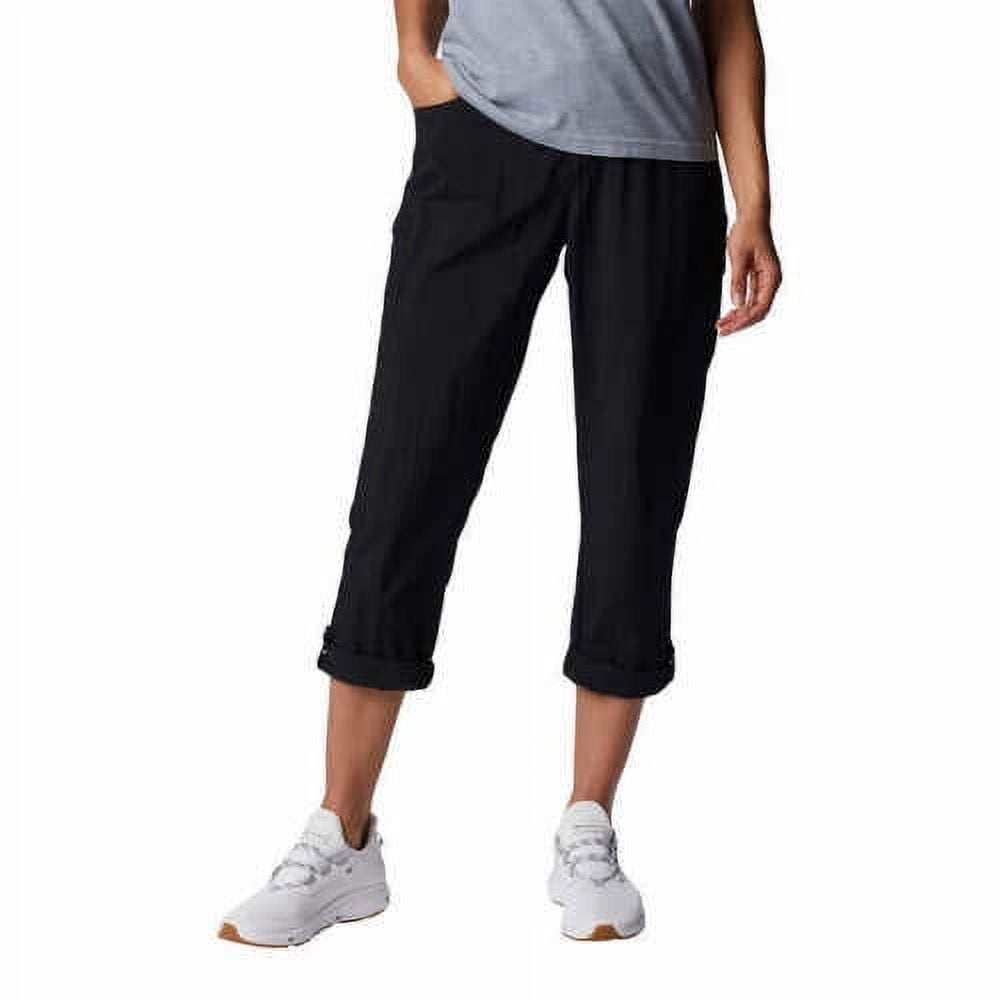 Columbia Ladies' Size XXL Omni-Shade Roll-up Capri Pants, Black ...