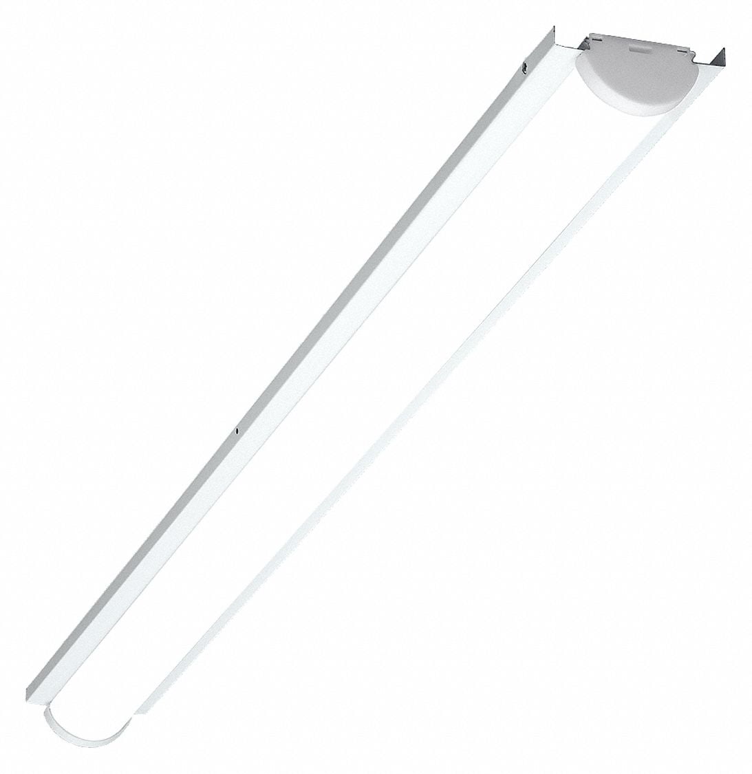Columbia Lighting LED Surface Mount Fixture,4 ft L,33W LSRK4-4W-40LW-FA ...