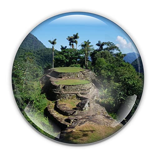 Columbia Lost City Paperweight in Gift Box, 3 Inch Crystal Dome ...