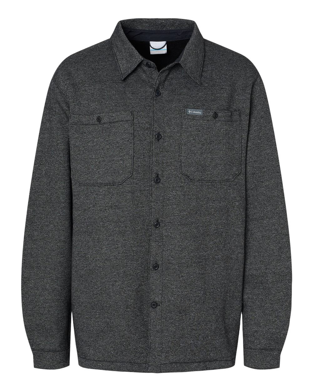 Columbia Men's Great Hart Mountain Shirt Jacket Black - Walmart.com