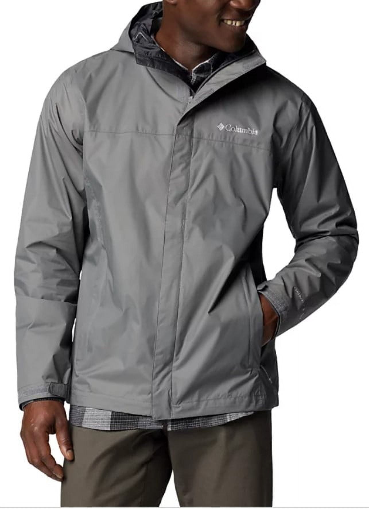 Columbia Men's Watertight II Water-Resistant Rain Jacket Gray size L ...