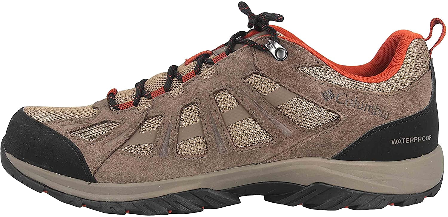 Columbia Mens Redmond Iii Waterproof Hiking Shoe 11 Wide Pebble/Dark ...
