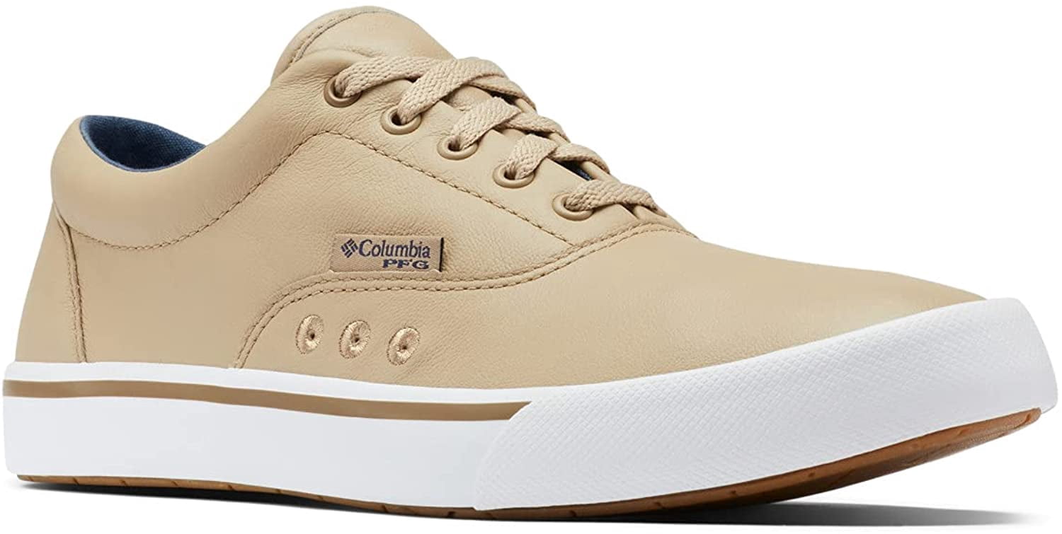 Columbia Mens Slack Tide Lace Dockside PFG Boat Shoe 11 Oxford Tan ...