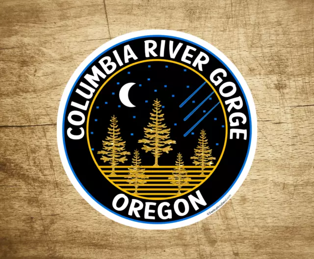 Columbia River Gorge Decal Sticker Oregon Phone Decal Water Bottle ...