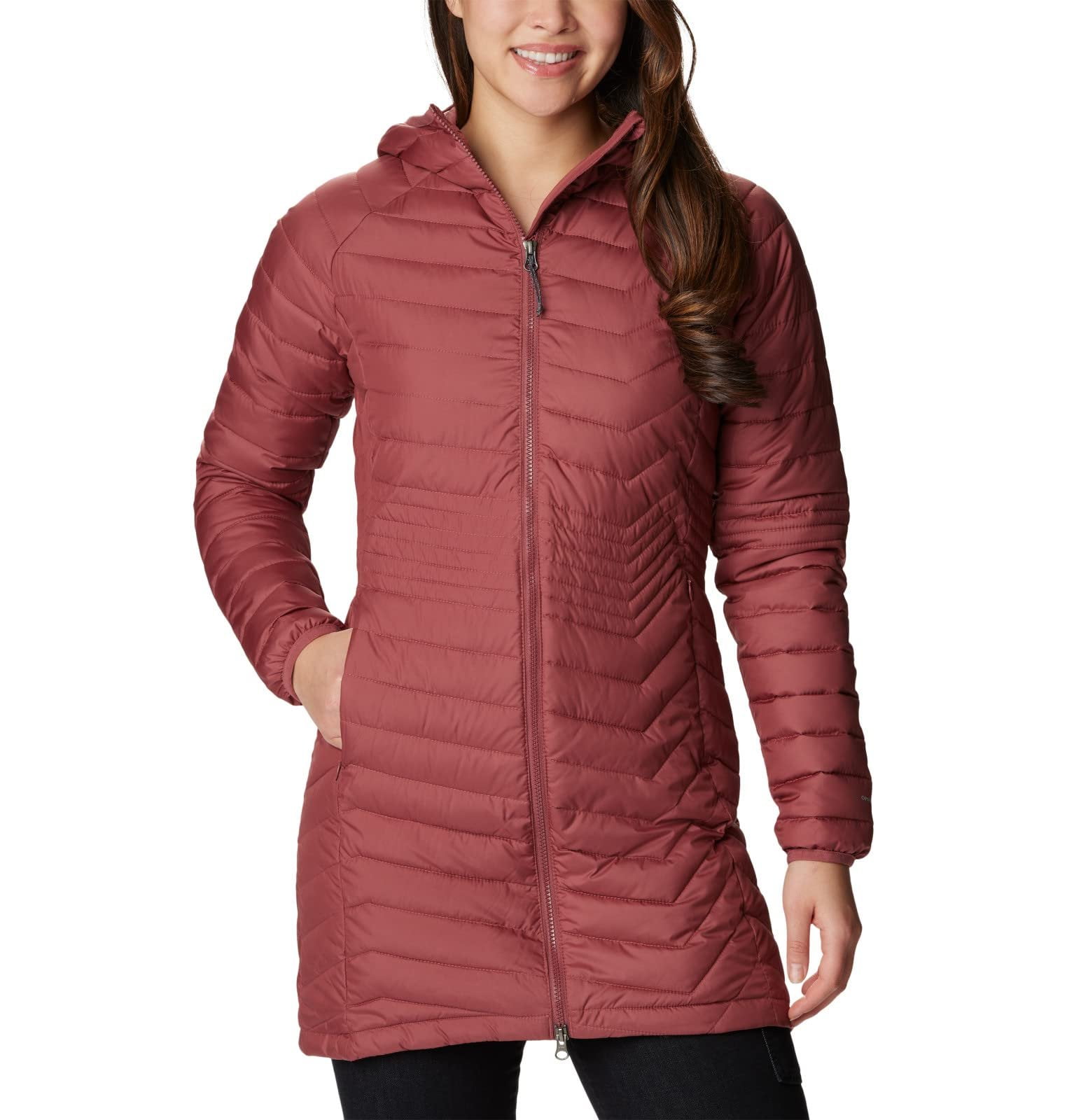 Columbia Women's Powder Lite Mid Jacket, Beetroot, Medium - Walmart.com