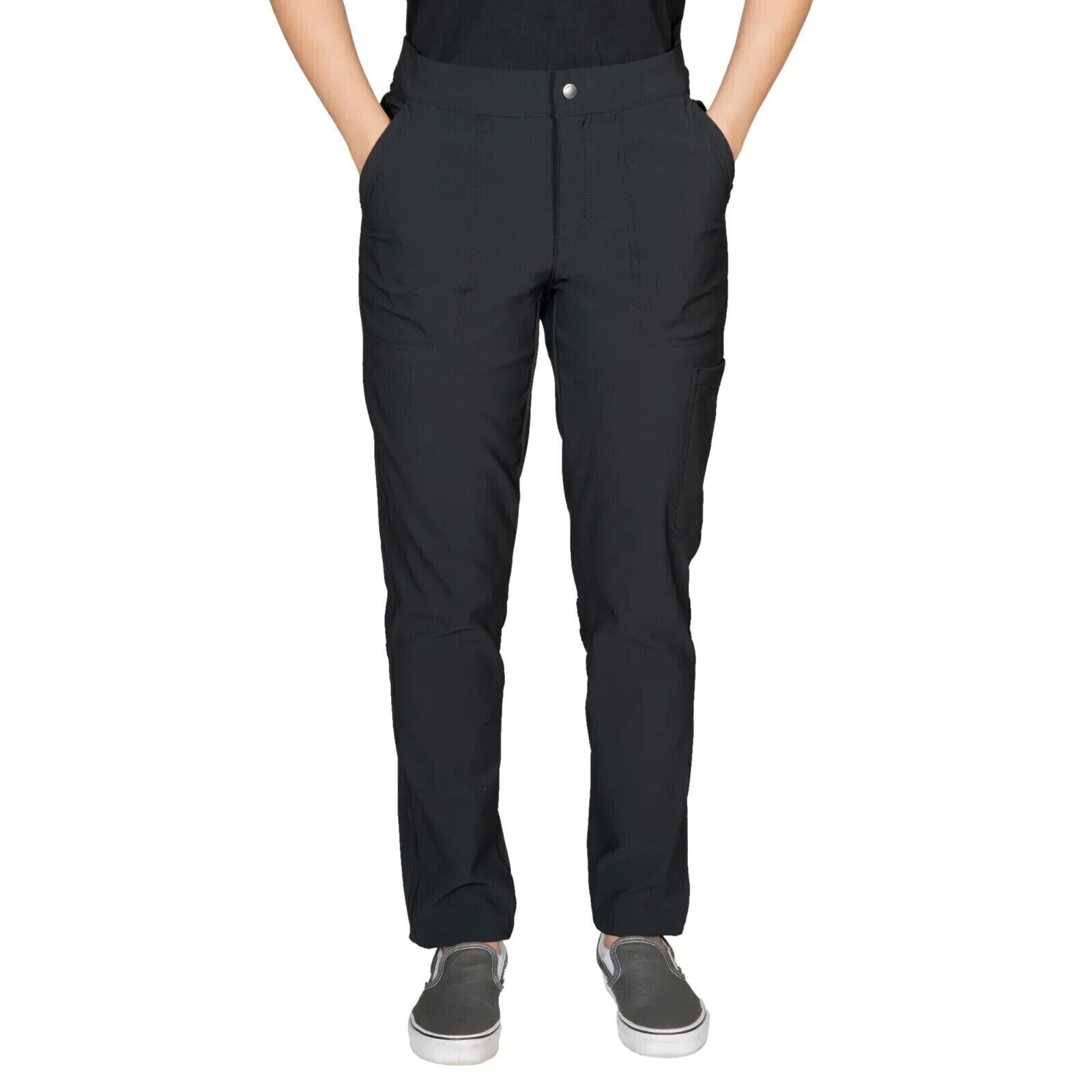 Columbia Women's Straight Leg Fleece Lined Pant (Black, 10) - Walmart.com