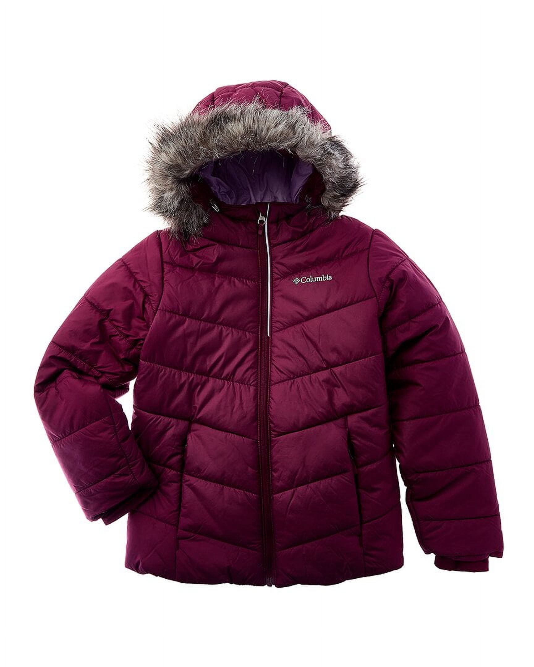Columbia girls Katelyn Crest II Hooded Jacket, m, Pink - Walmart.com