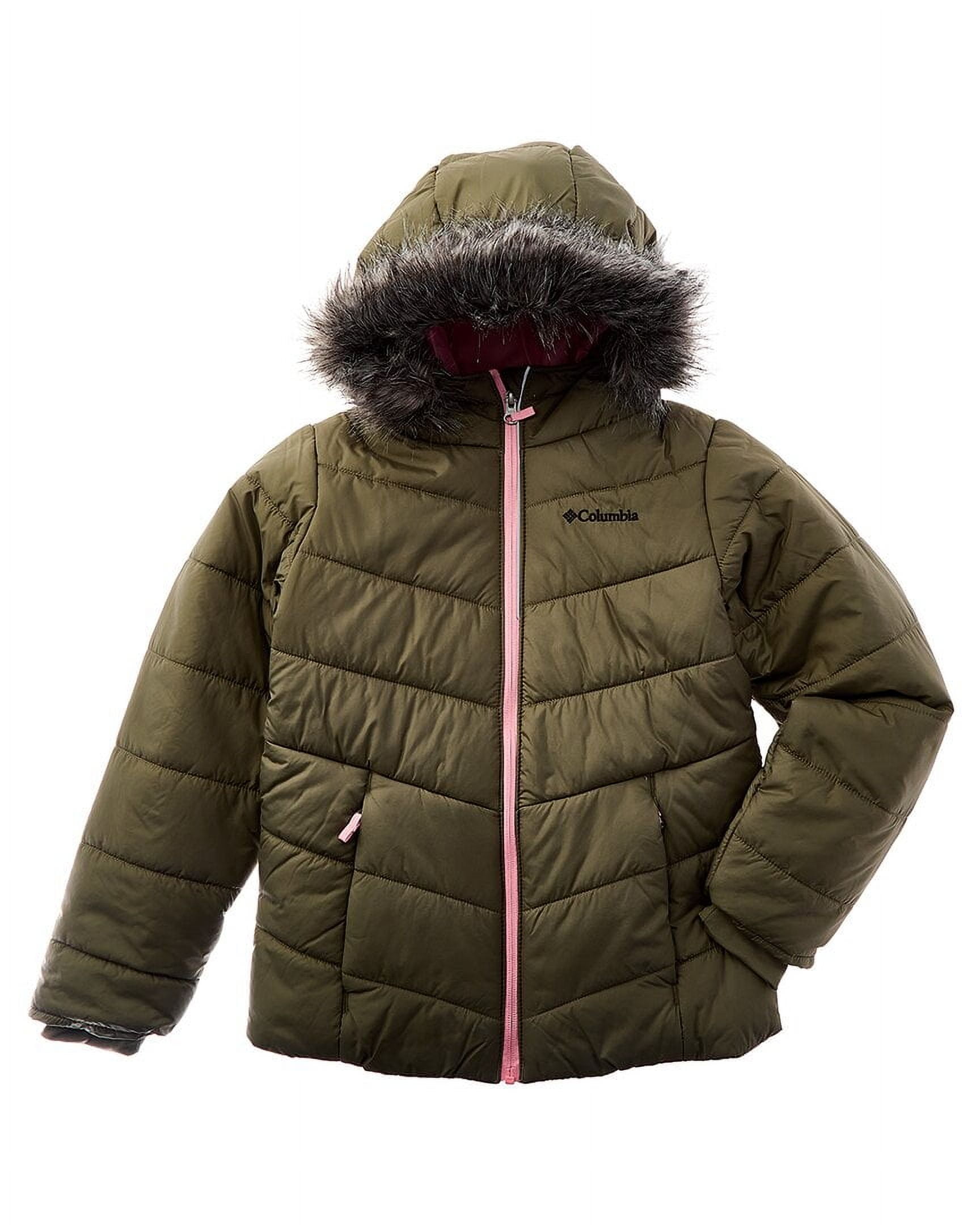 Columbia girls Katelyn Crest II Hooded Jacket, xs, Green - Walmart.com