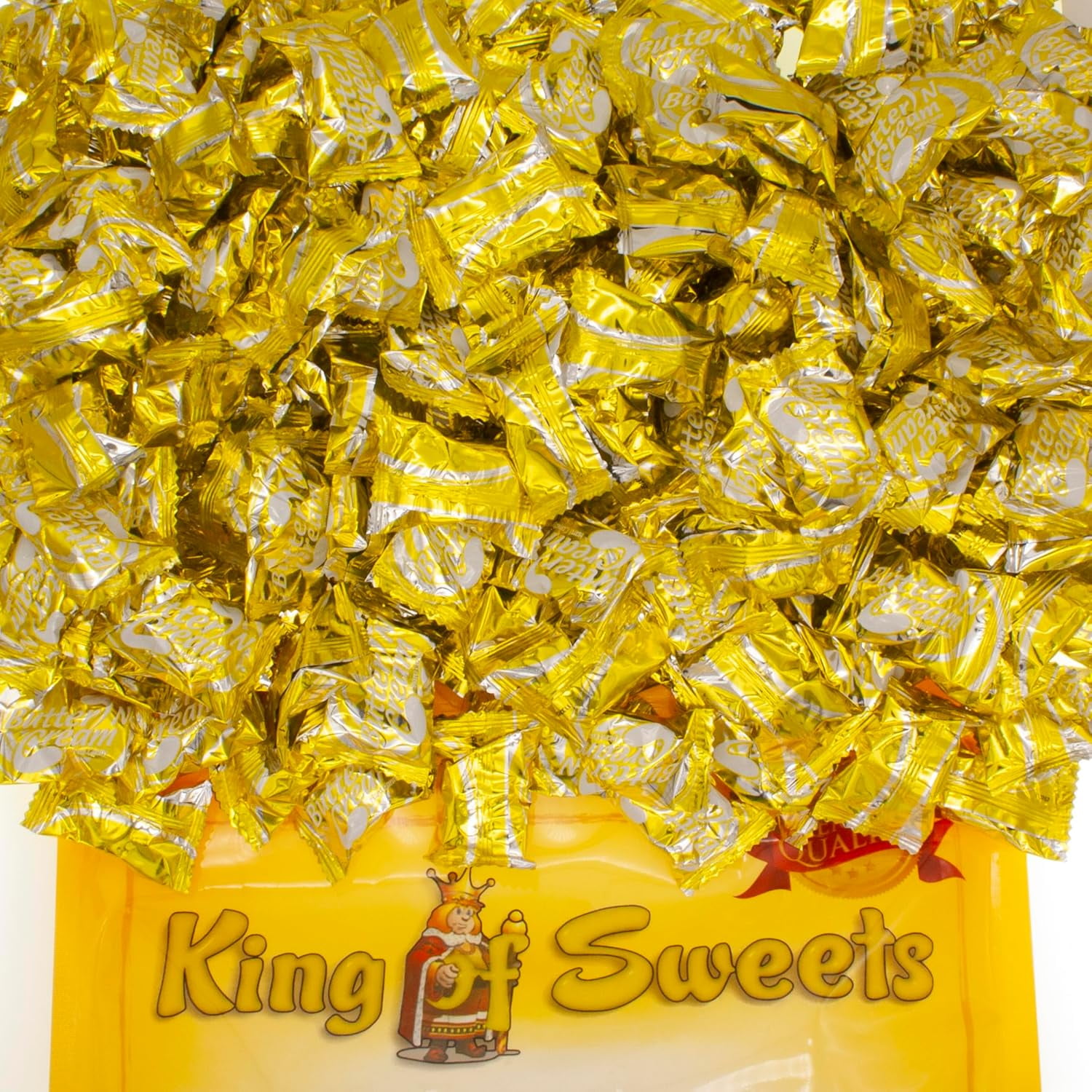 Columbian Butter Tfee 5 Pounds Creamy & Rich Individually Wrapped Candy ...