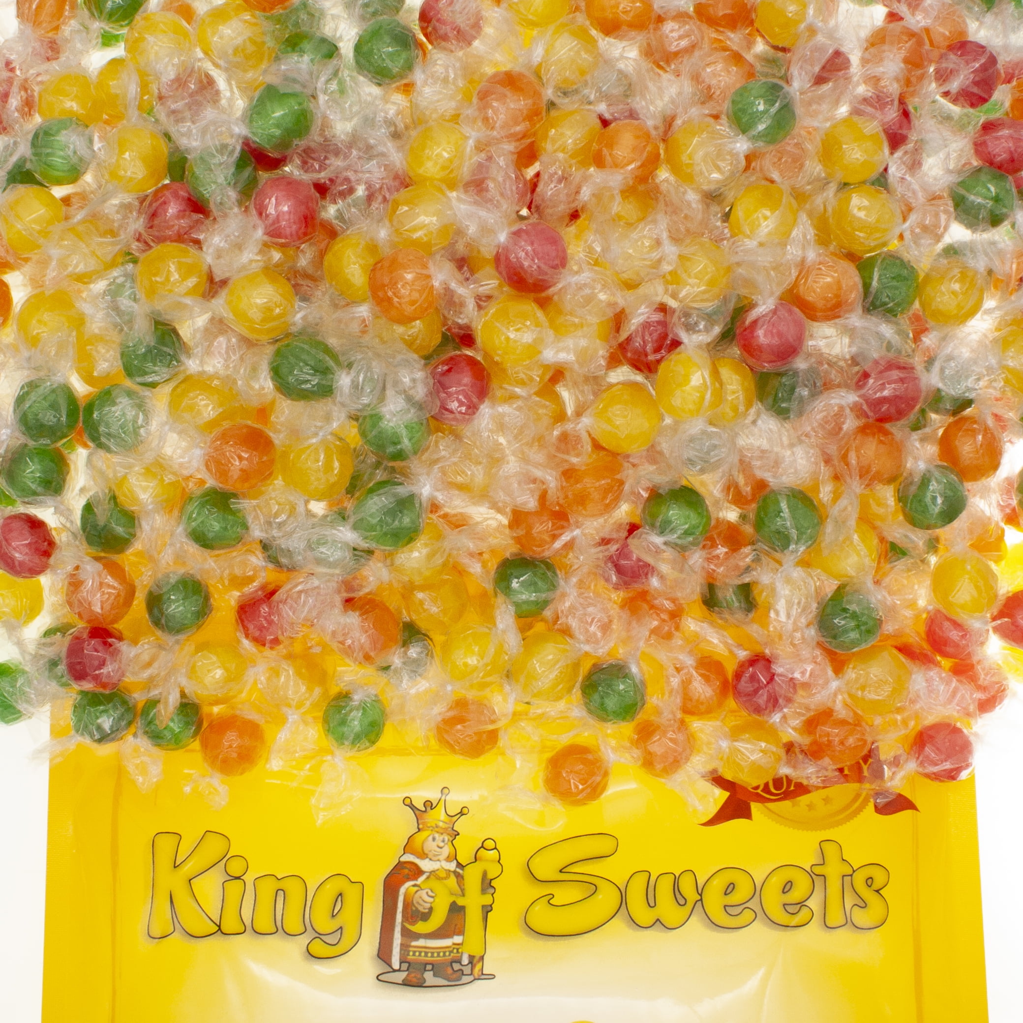 Columbian Sour Balls 5 Pounds Assorted Sour Fruit Flavors Hard Candy ...