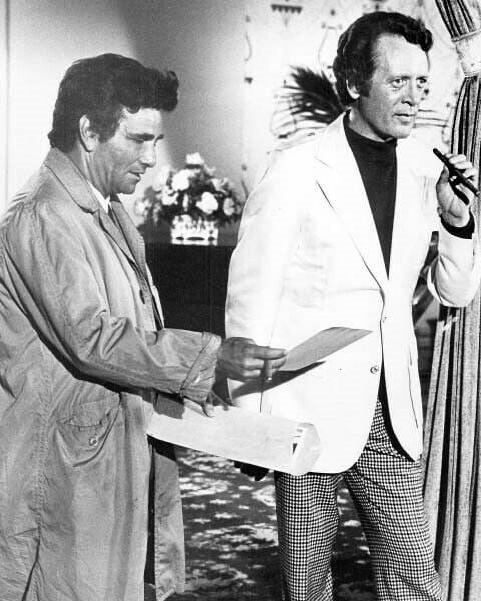 Columbo 1975 Identity Crisis Peter Falk approaches Patrick McGoohan ...