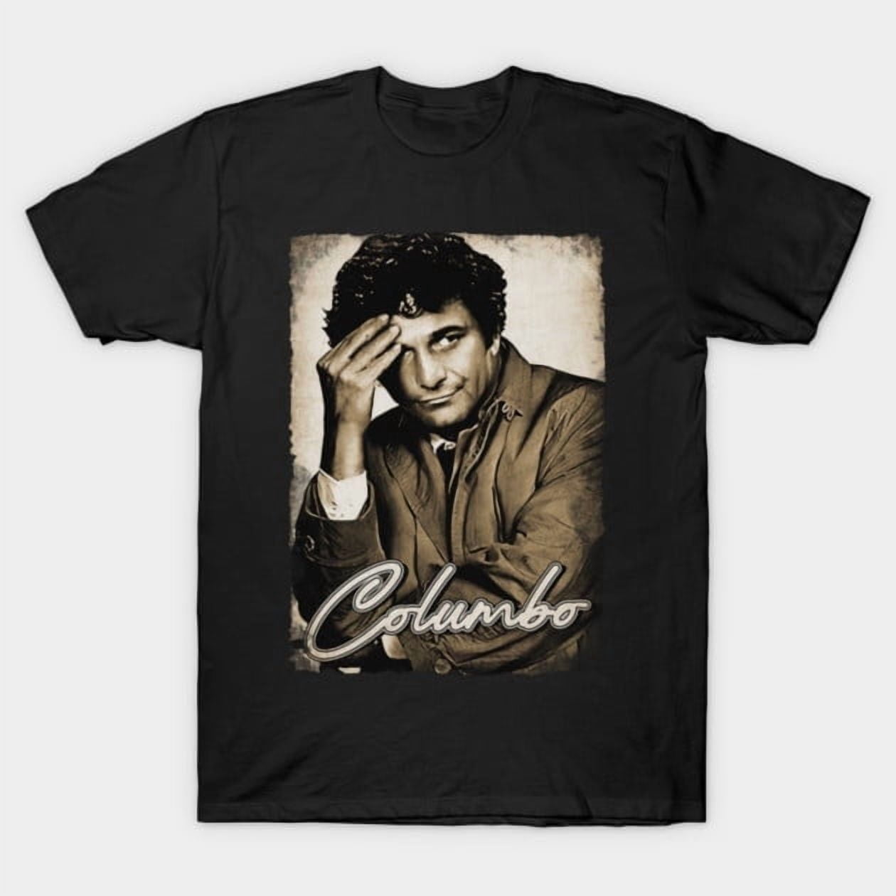 Columbo 80s 90s Vintage Retro Style TV Show Graphic, H3341 T-Shirt, for ...