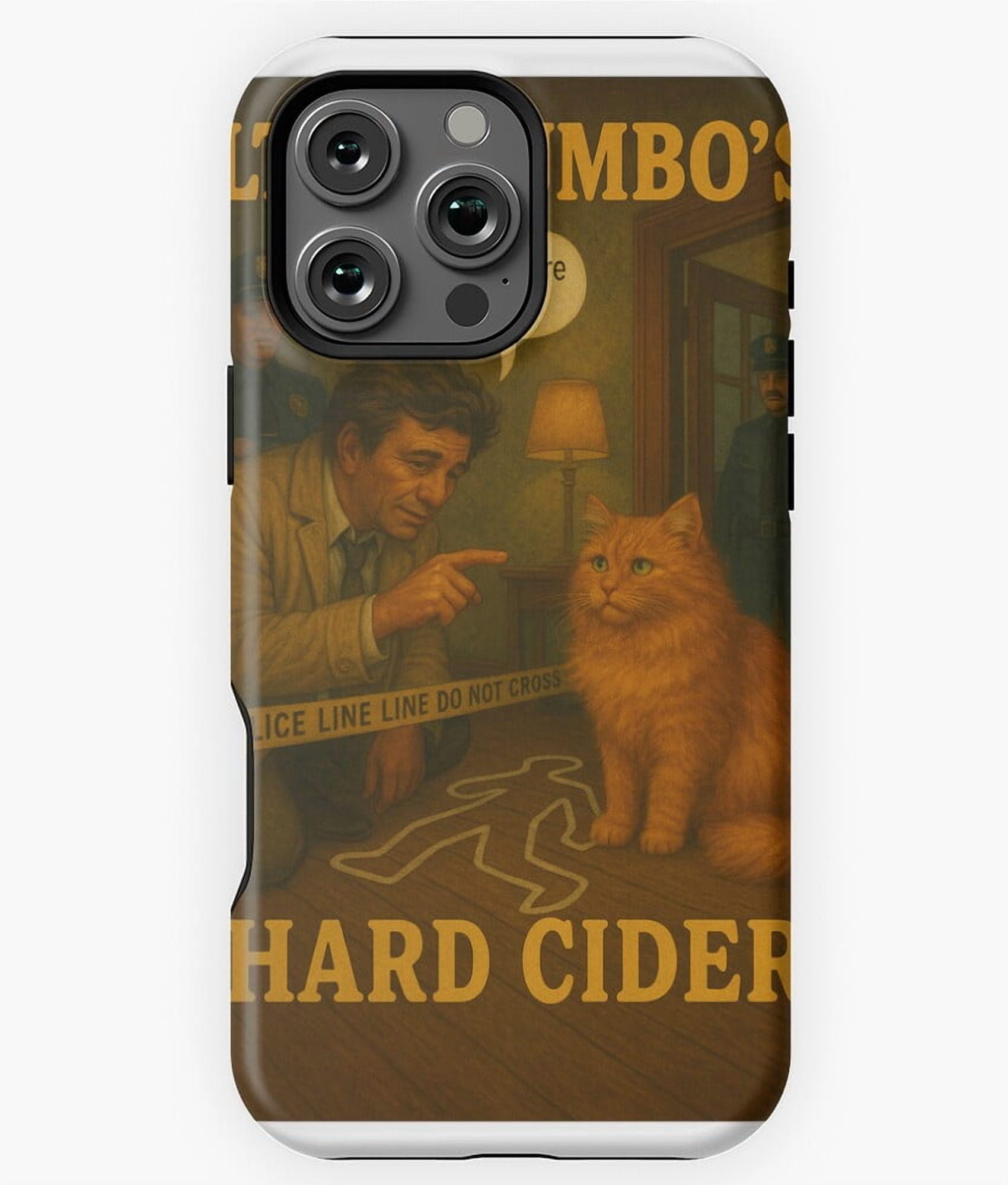Columbo Cider TV Parody Art M2995 Phone Case for iPhone 17 16 15 14 13 ...