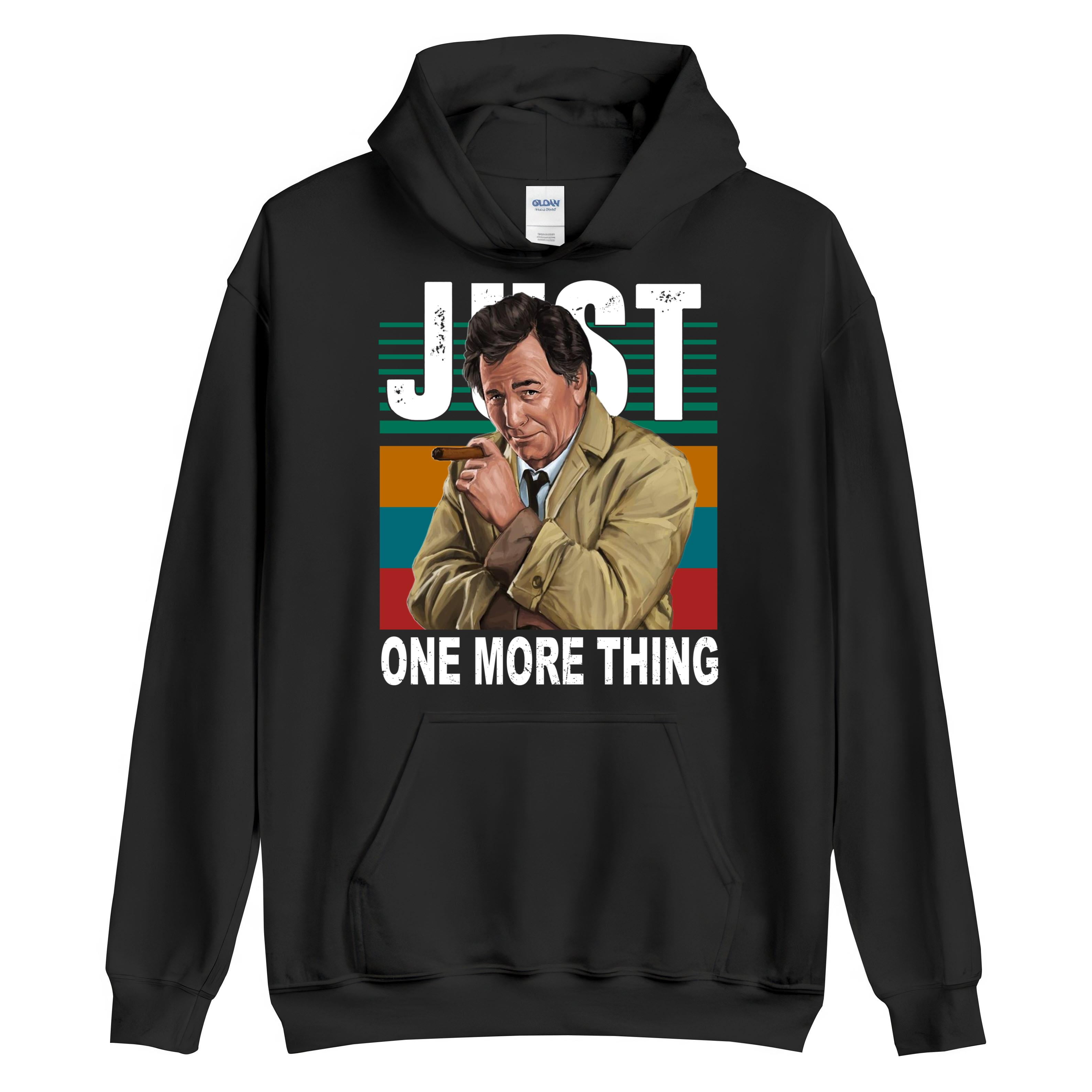 Columbo Just One More Thing Vintage T-Shirt, Detective TV Series Shirt ...