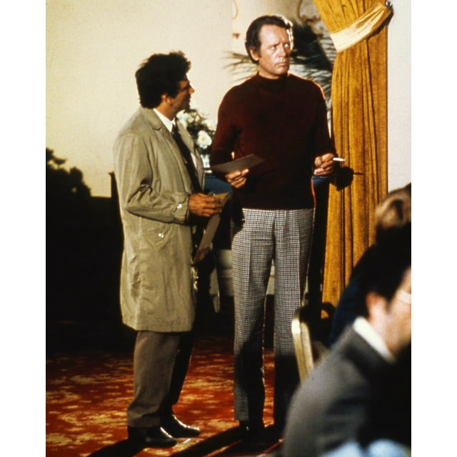 Columbo Peter Falk Patrick McGoohan Scene Identity Crisis Episode 24x36 ...