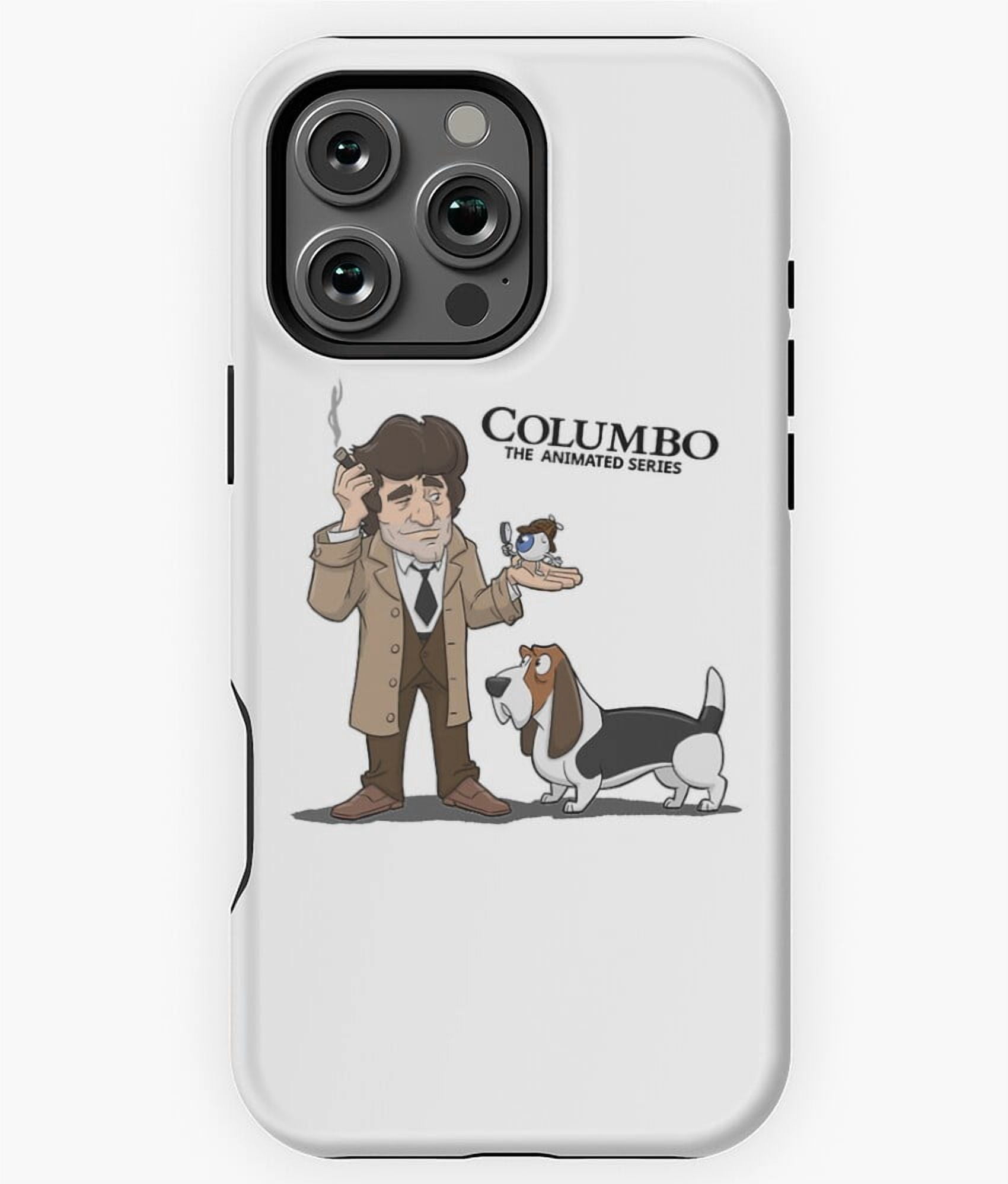 Columbo The Animated Series Art M3052 Phone Case for iPhone 17 16 15 14 ...