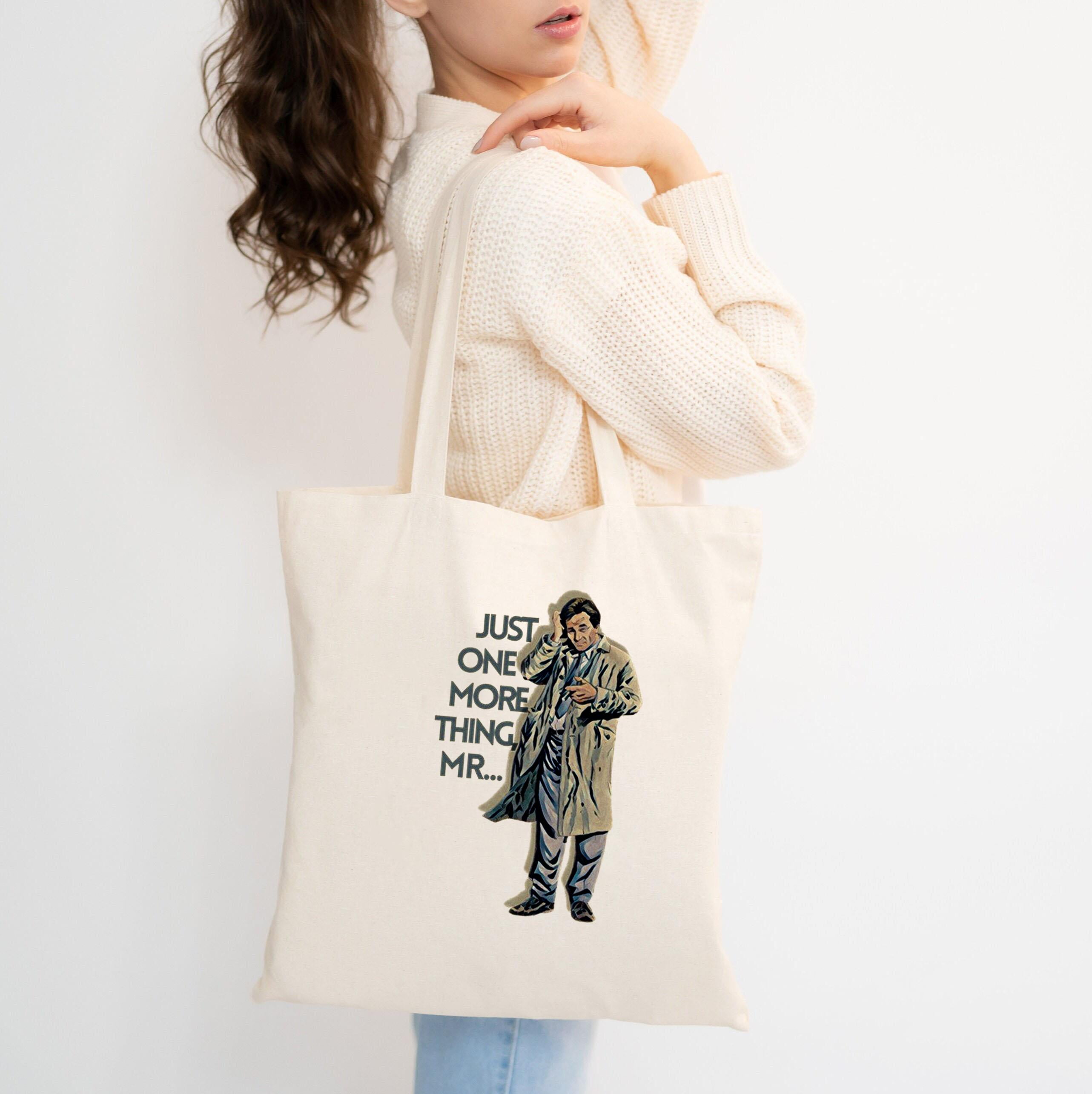 Columbo Tote Bag Columbo Vintage Tv Series Bag Gift for TV Series Tv ...