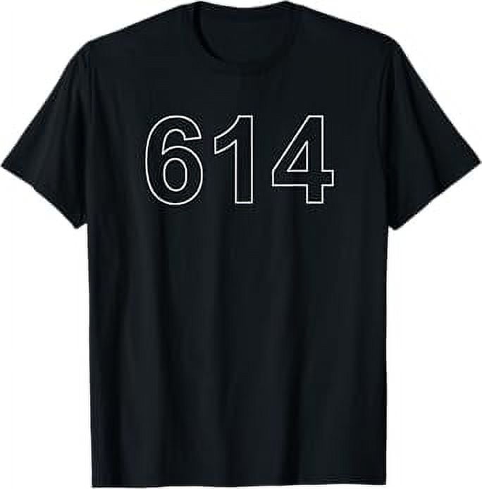 Columbus And Its Suburbs: Area Code 614 T-Shirt - Walmart.com