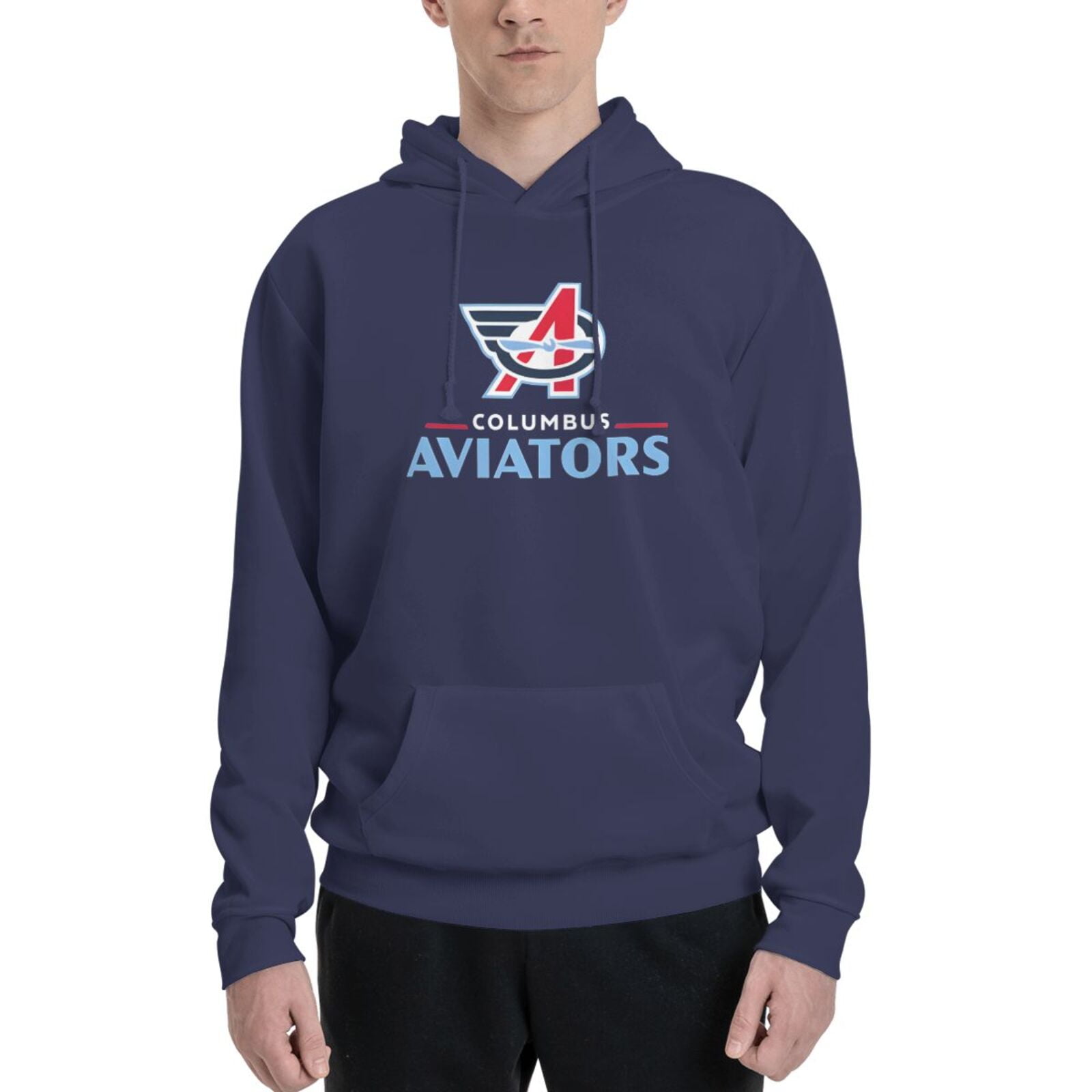 Columbus Aviators Hoodie Fleece Casual Pullover Sweatshirt - Walmart.com