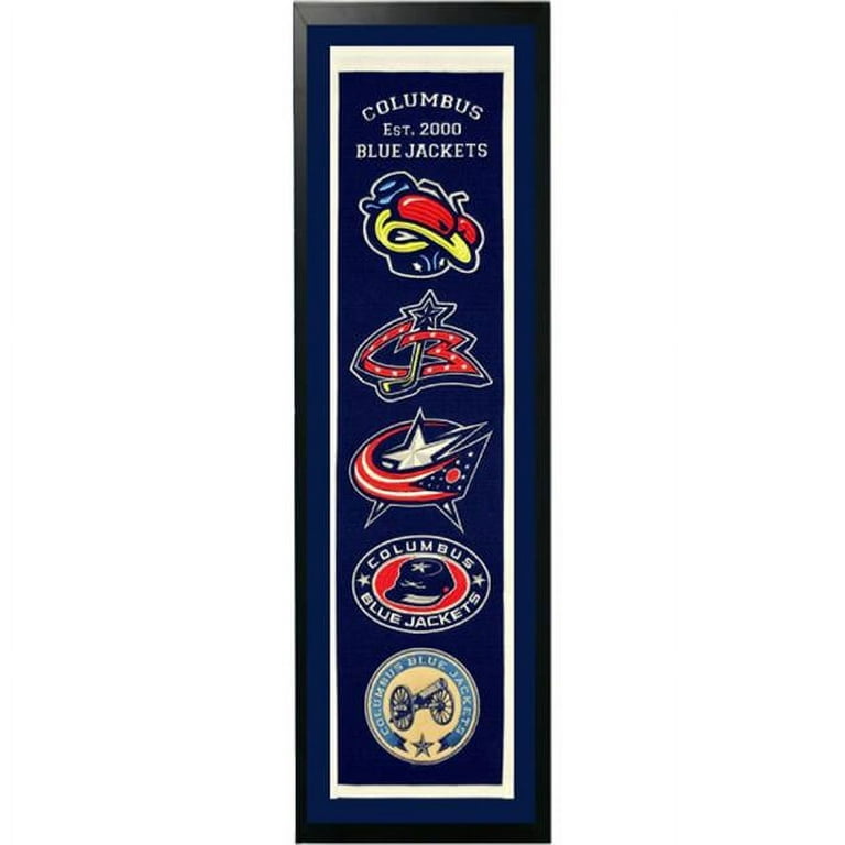 Blue Jackets Original Logo Columbus Embroidery | Inspire Uplift
