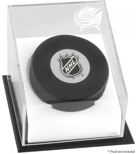 Columbus Blue Jackets Puck Logo Display Case - Walmart.com