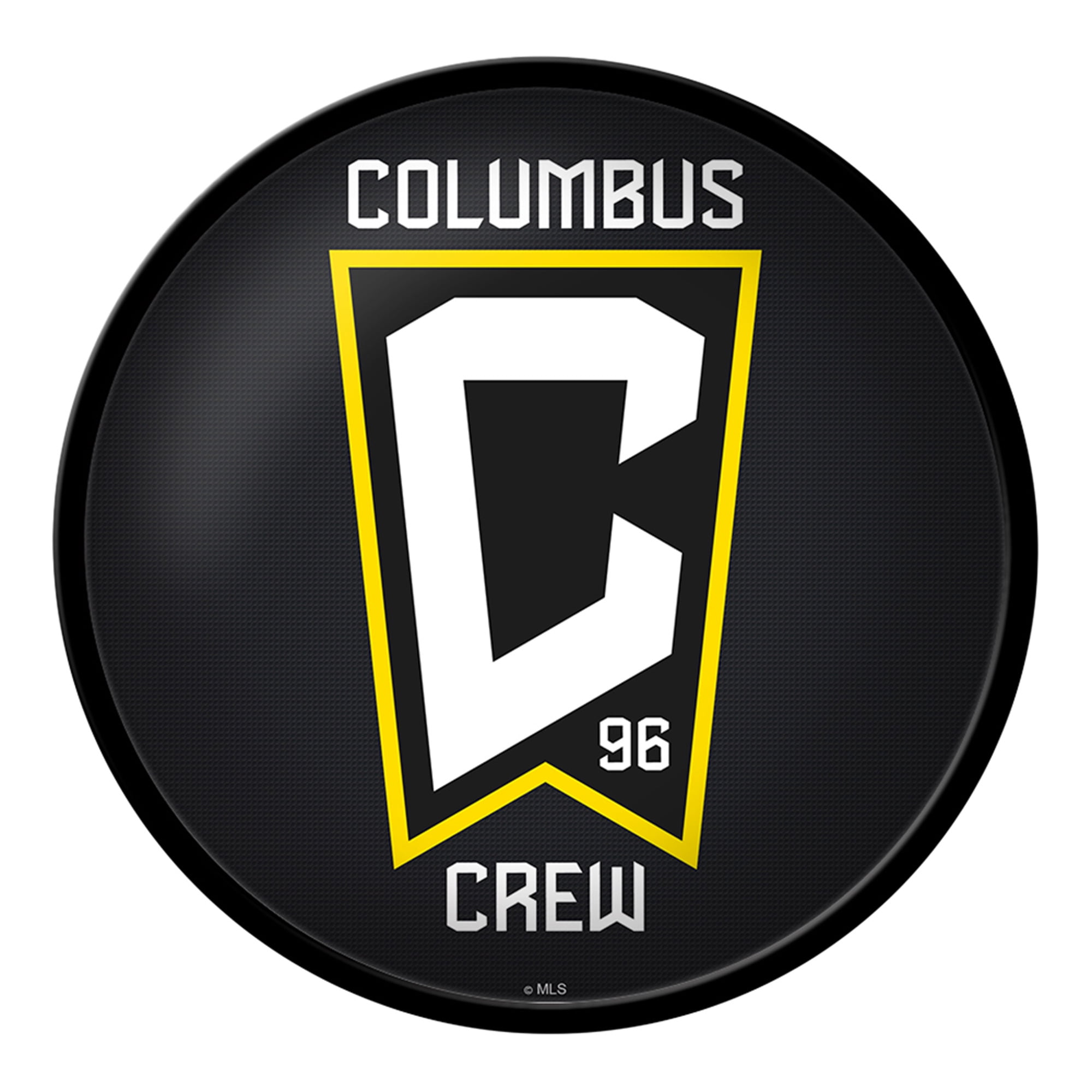 Columbus Crew 17.5" Modern Disc Wall Sign - Walmart.com