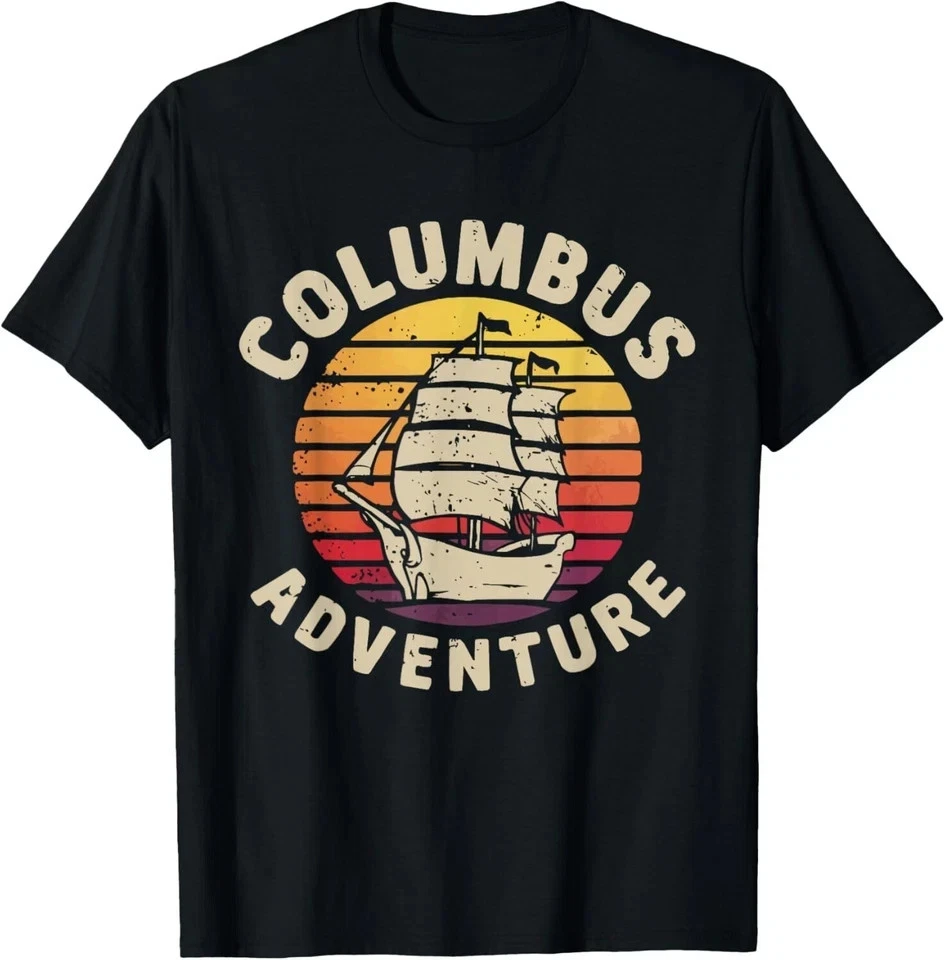 Columbus Day Funny T-Shirt â€“ Christopher Columbus Italian American ...