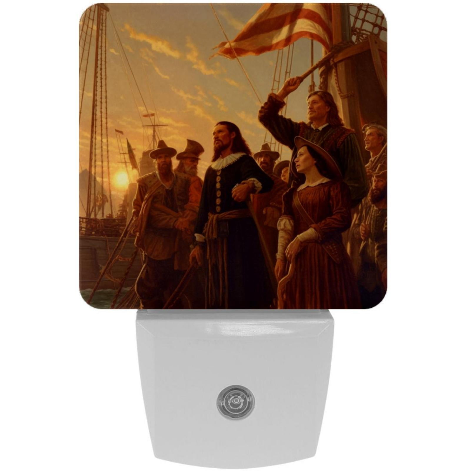 Columbus Day LED Square Night Lights: Innovative Illumination for a ...