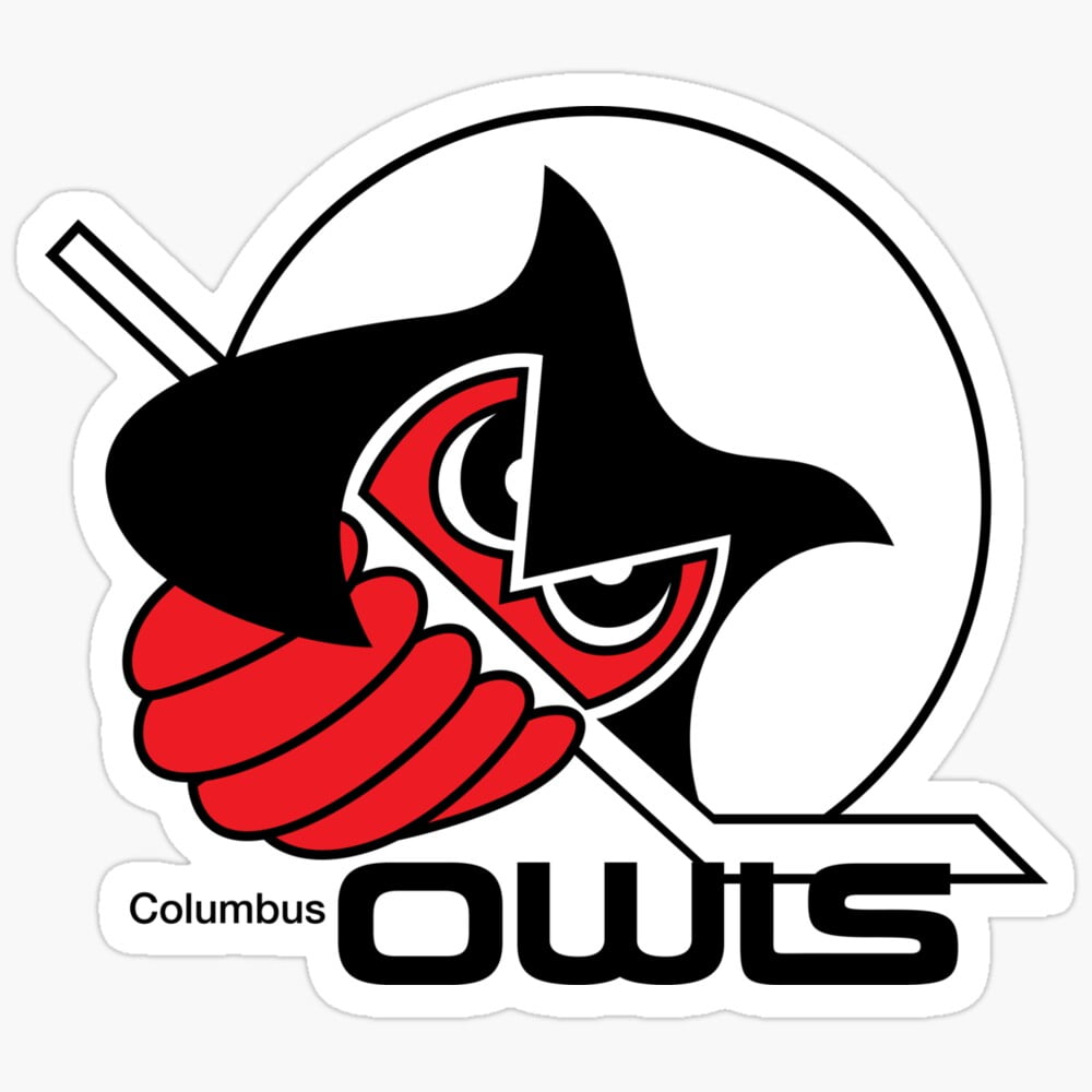 DOPASTICKER Columbus Owls Hockey Logo Perfect Sticker Gift Everyone ...