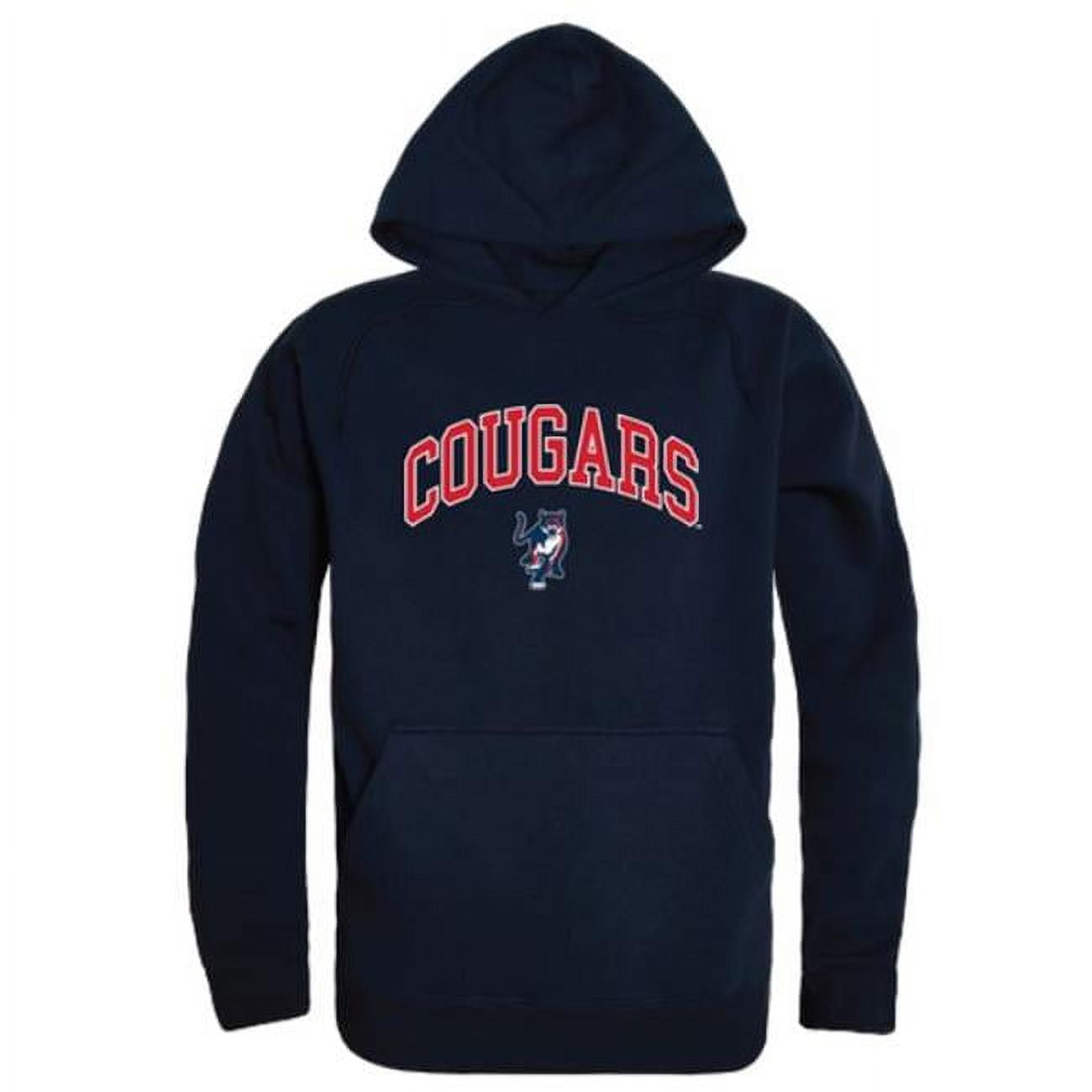Columbus State University Cougars Campus Hoodie, Navy - Extra Large ...