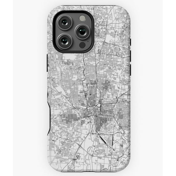Columbus White Map Blue Jackets Hockey M08734 Phone case for iPhone 11 ...