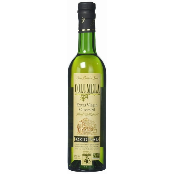Columela Extra Virgin Olive GGA1 Oil, 17 oz Bottle, Cold Pressed ...