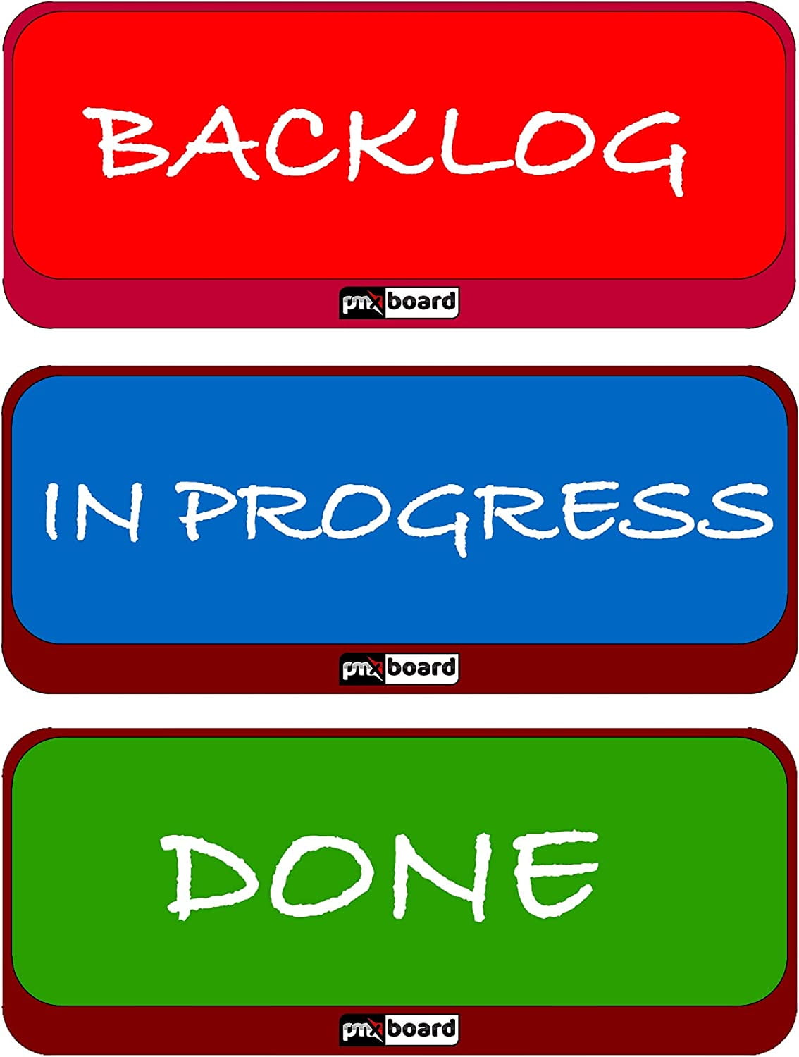 Column Headline Magnetic Kanban Cards for Kanban Board, Scrum Board and ...